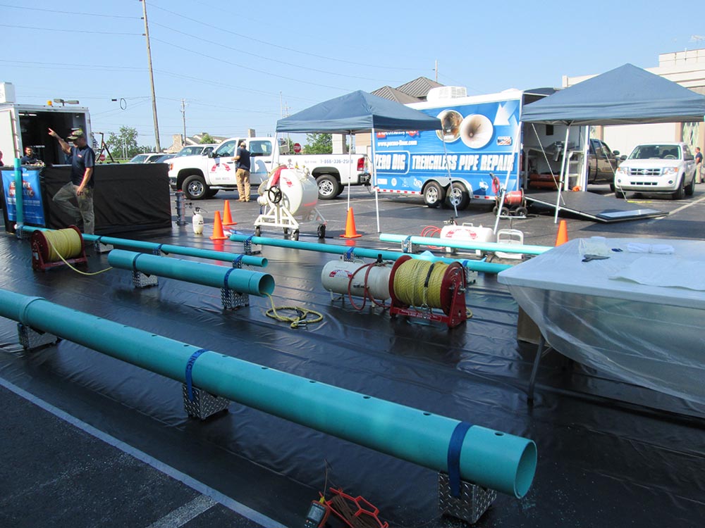 Valley Forge Begins High Priority Sewer Restoration - Broken Sewer Pipe ...